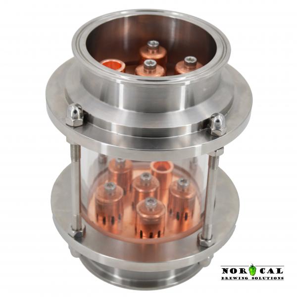 Column Still 3″ Bubble Plate Add-on Section With Copper Bubble Plate ...